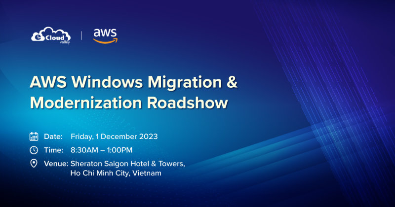 AWS Windows Migration & Modernization Roadshow | eCloudvalley