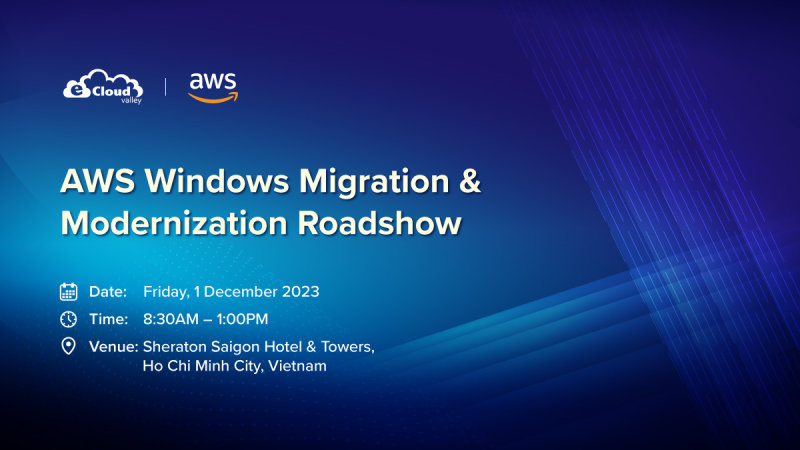 AWS Windows Migration & Modernization Roadshow | eCloudvalley