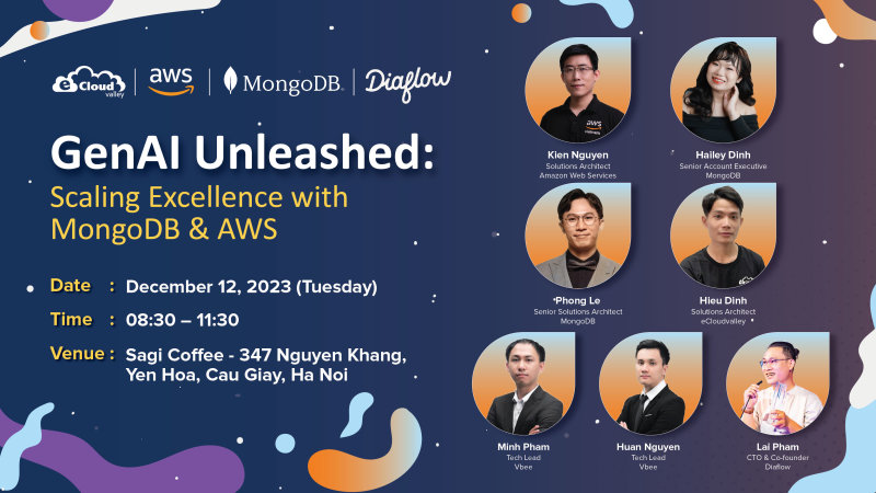 Khám phá GenAI: Tối ưu hóa khả năng mở rộng với MongoDB trên AWS | eCloudvalley